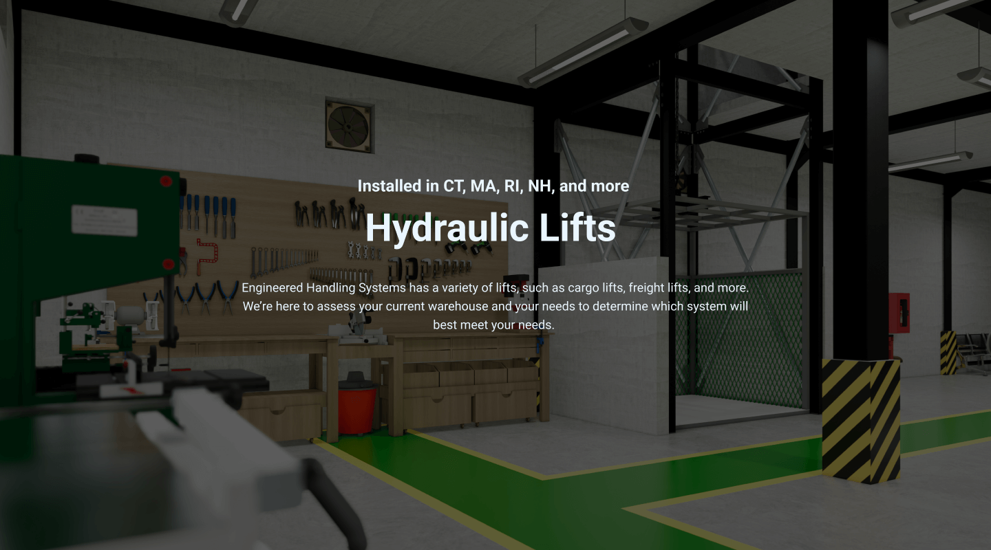 Hydraulic Lifts | Engineered Handling Systems